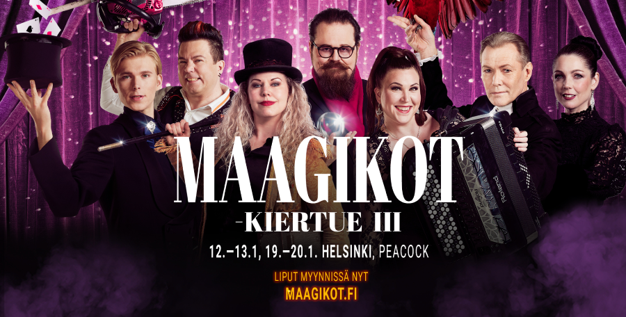 Maagikot 3 - Suomen Komediateatterin Peacock-näyttämö | Suomen ...